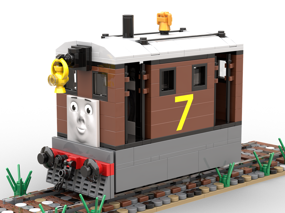 LEGO MOC Toby the Tram Engine - Powered Up! by Plymbricks | Rebrickable ...