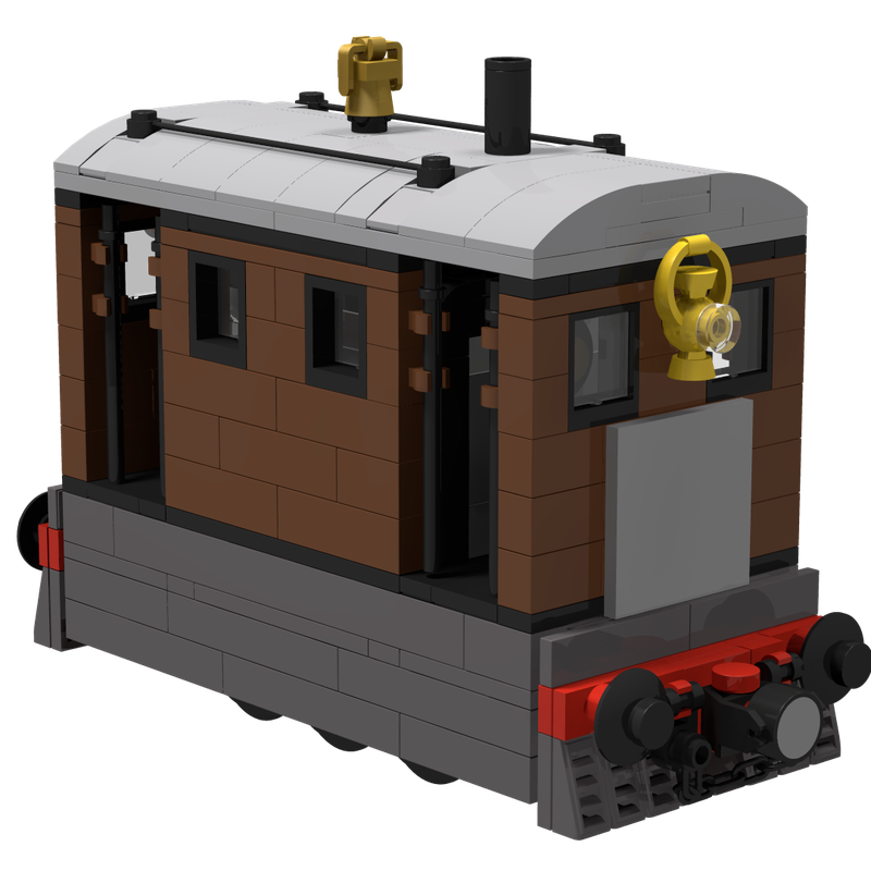 LEGO MOC Toby the Tram Engine - Powered Up! by Plymbricks | Rebrickable ...