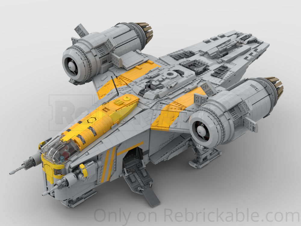 LEGO MOC-237473 The Mandalorian and Grogu - UCS Razor Crest by aachthor ...