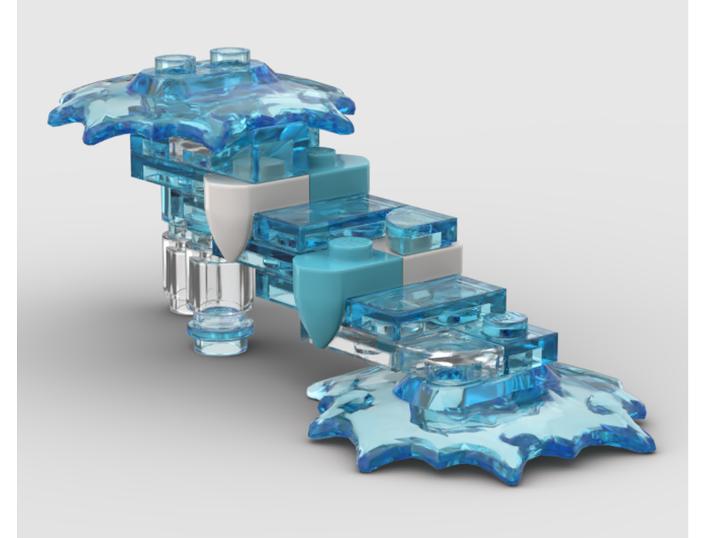 LEGO MOC Iceman's Ice Slide by Icehole | Rebrickable - Build with LEGO