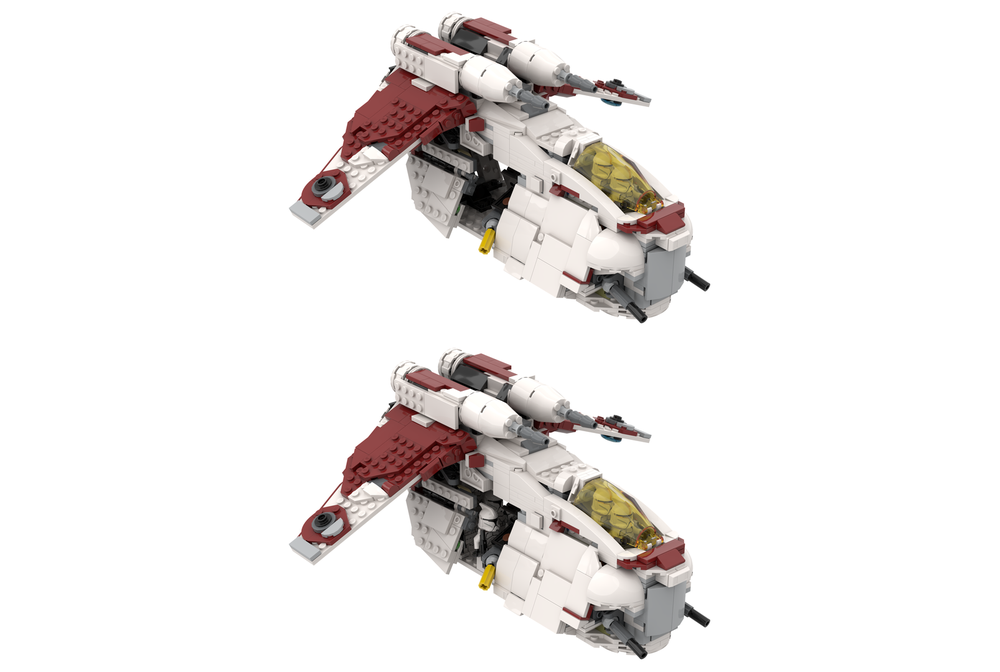 LEGO MOC-237475 75401 75432 LAAT/i Republic Gunship by AtlasNoctis ...