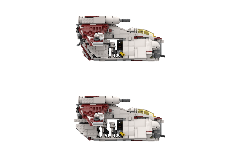 LEGO MOC-237475 75401 75432 LAAT/i Republic Gunship by AtlasNoctis ...