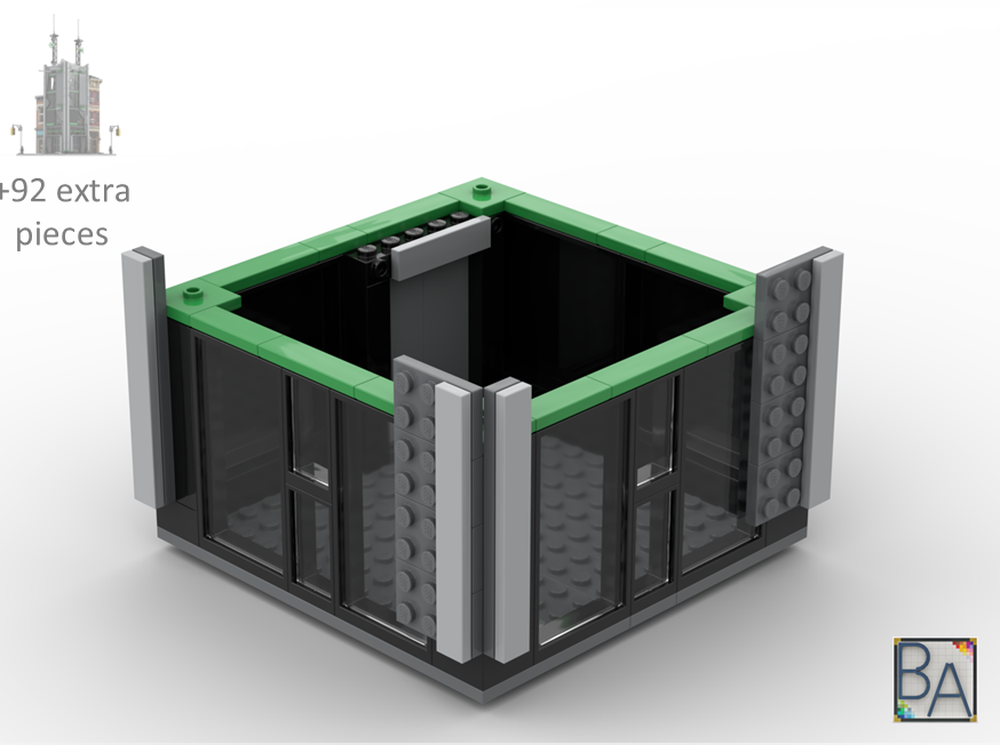 LEGO MOC-237484 Oscorp Empty Floor - Compatible with MOC 237263 by ...