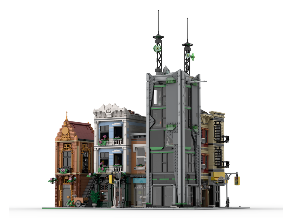 LEGO MOC Oscorp Empty Floor - Compatible with MOC 237263 by Brick ...