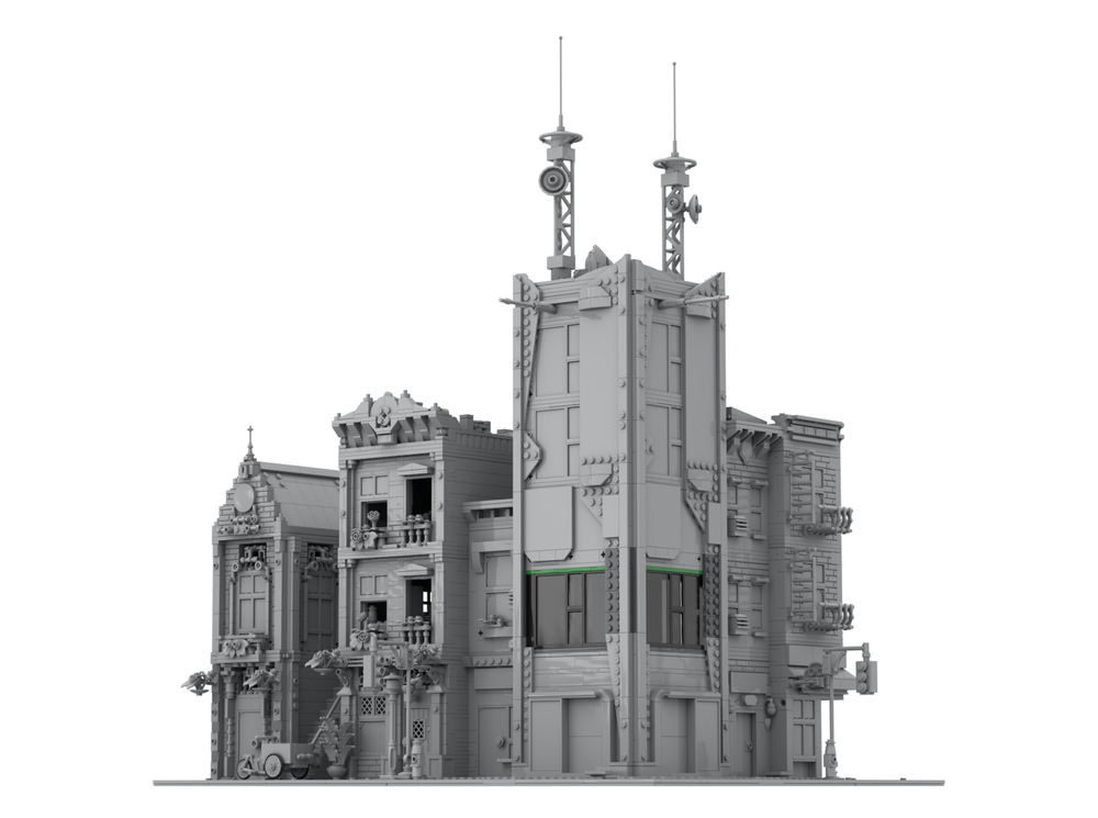 LEGO MOC-237484 Oscorp Empty Floor - Compatible with MOC 237263 by ...