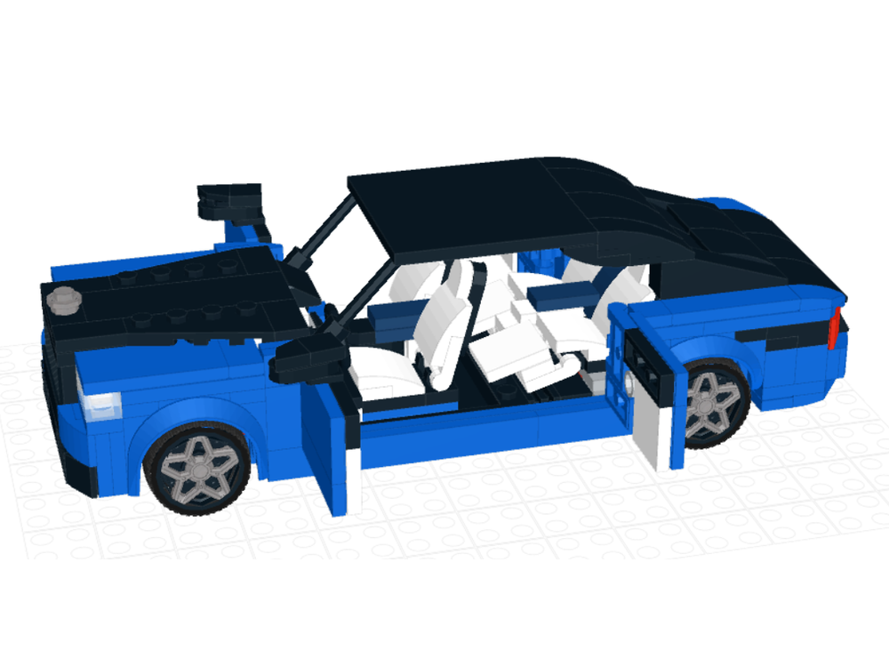 LEGO MOC Rolls-Royce Phantom Extended by LucidMOCS | Rebrickable ...