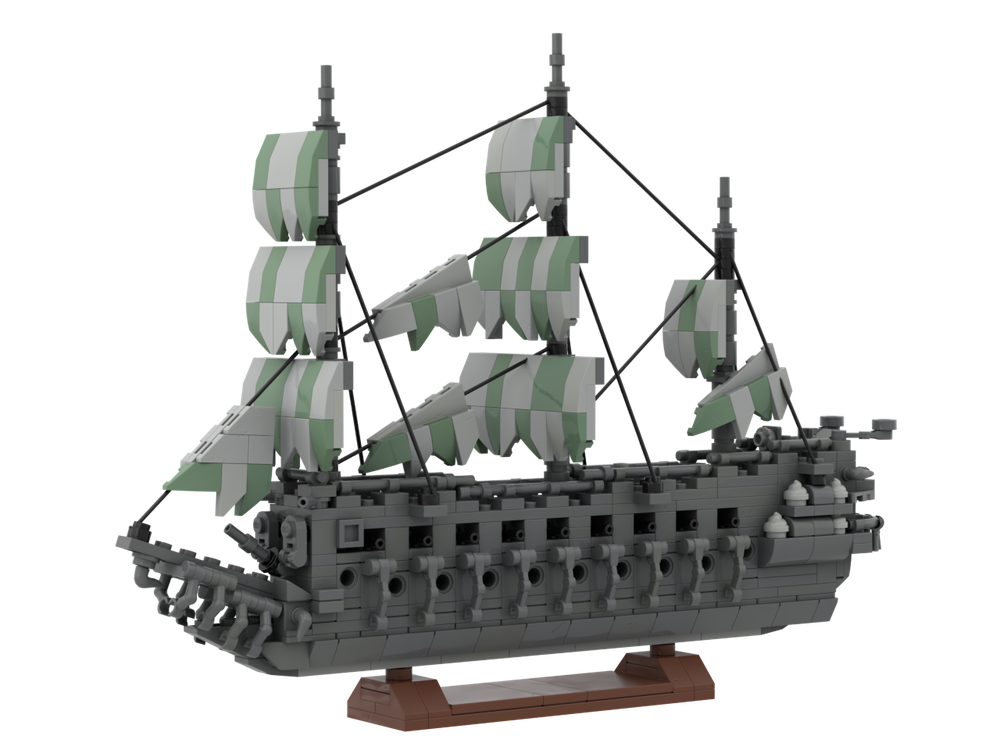 LEGO MOC The Flying Dutchman by Sparrow11 | Rebrickable - Build with LEGO