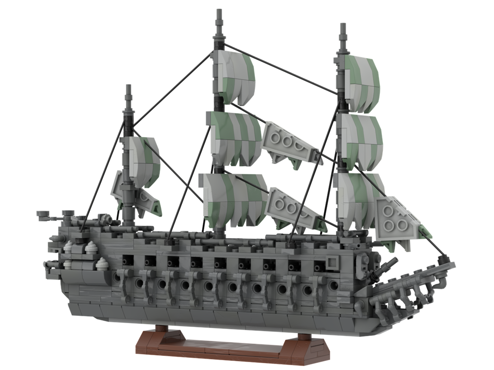 LEGO MOC The Flying Dutchman by Sparrow11 | Rebrickable - Build with LEGO