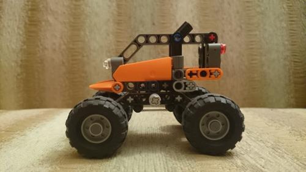 Lego Moc 42001 C Model Dakar Truck By Xqr Rebrickable Build With