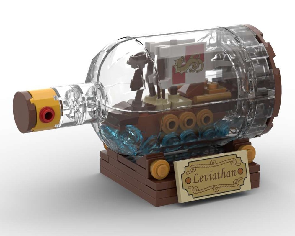 LEGO MOC Mini Ship in a Bottle by SB-22 Designs | Rebrickable - Build ...