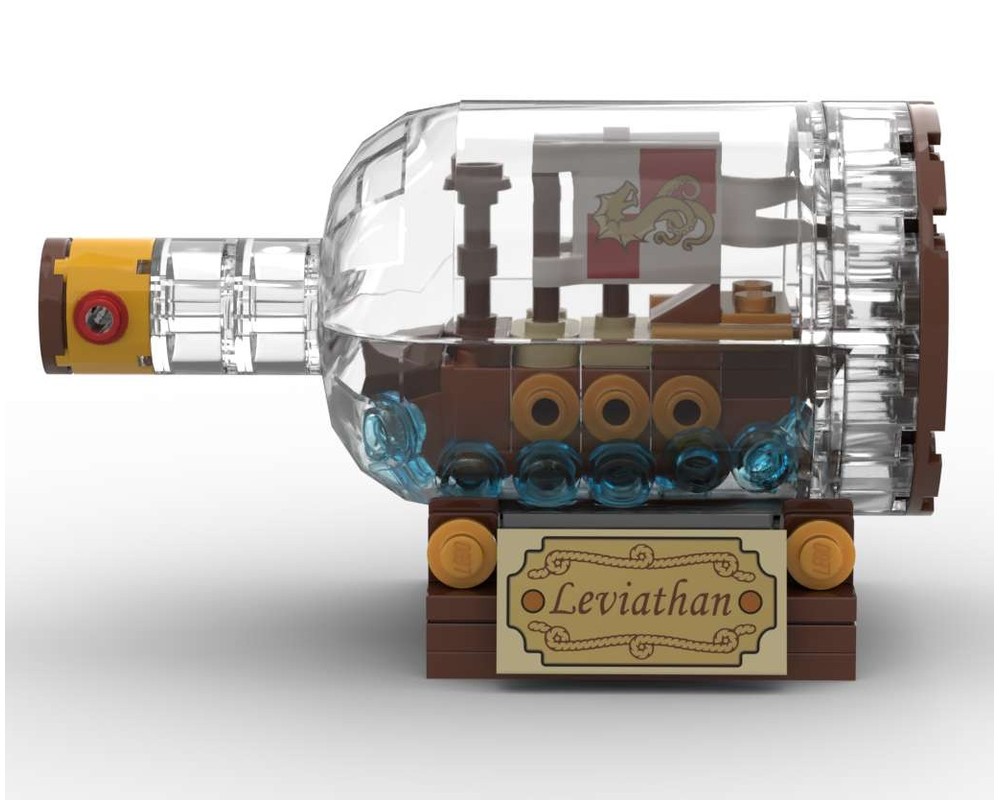 LEGO MOC Mini Ship in a Bottle by SB-22 Designs | Rebrickable - Build ...