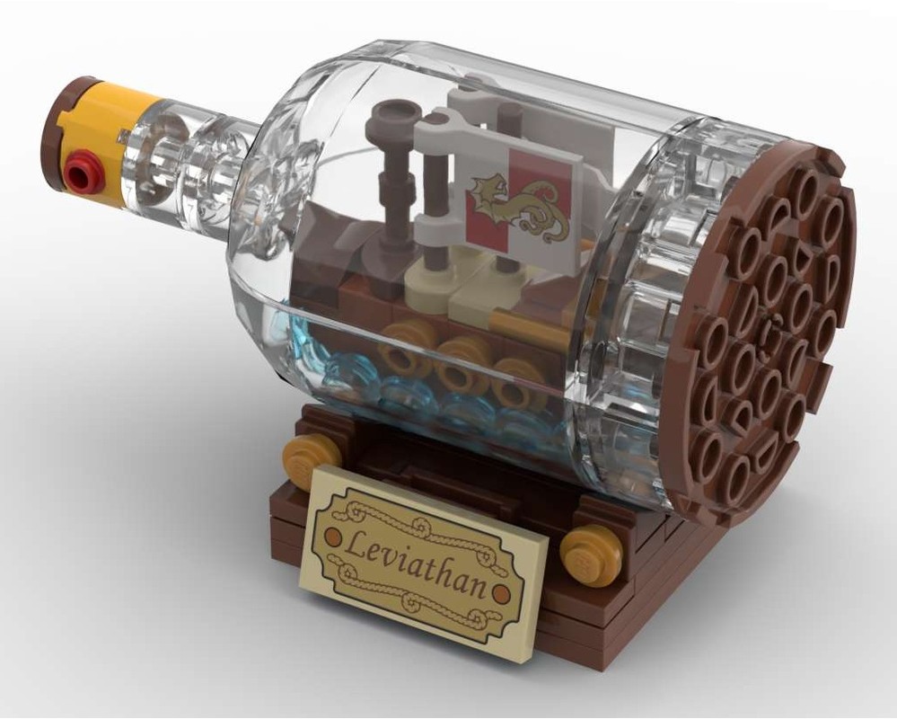 LEGO MOC Mini Ship in a Bottle by SB-22 Designs | Rebrickable - Build ...