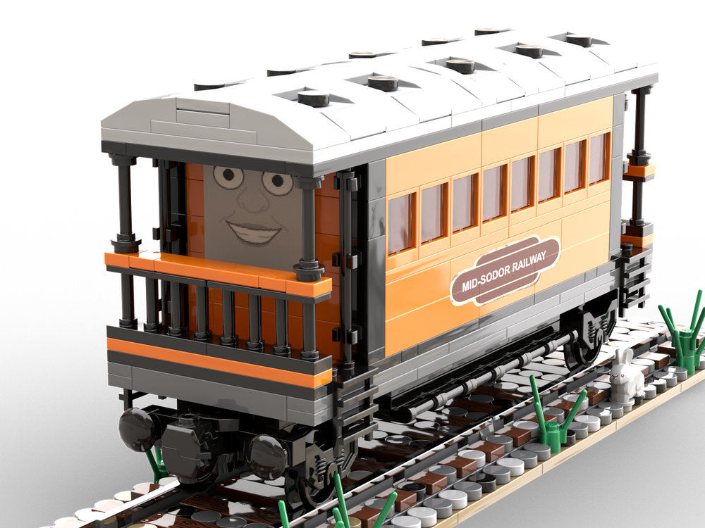 LEGO MOC-237512 Henrietta Tram Coach by Plymbricks | Rebrickable ...