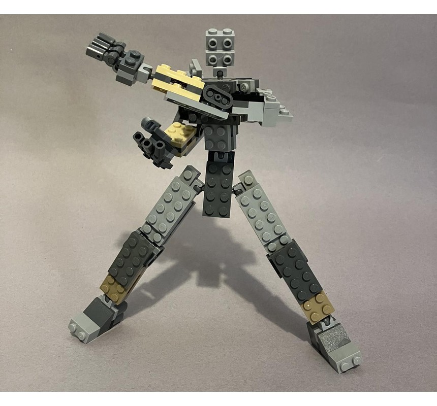 LEGO MOC XMF-002 Mecha Frame Ver 2.0 by TheLegoGuy31 | Rebrickable ...