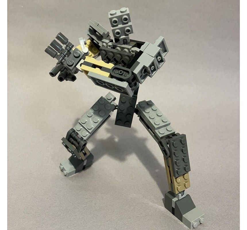 LEGO MOC XMF-002 Mecha Frame Ver 2.0 by TheLegoGuy31 | Rebrickable ...