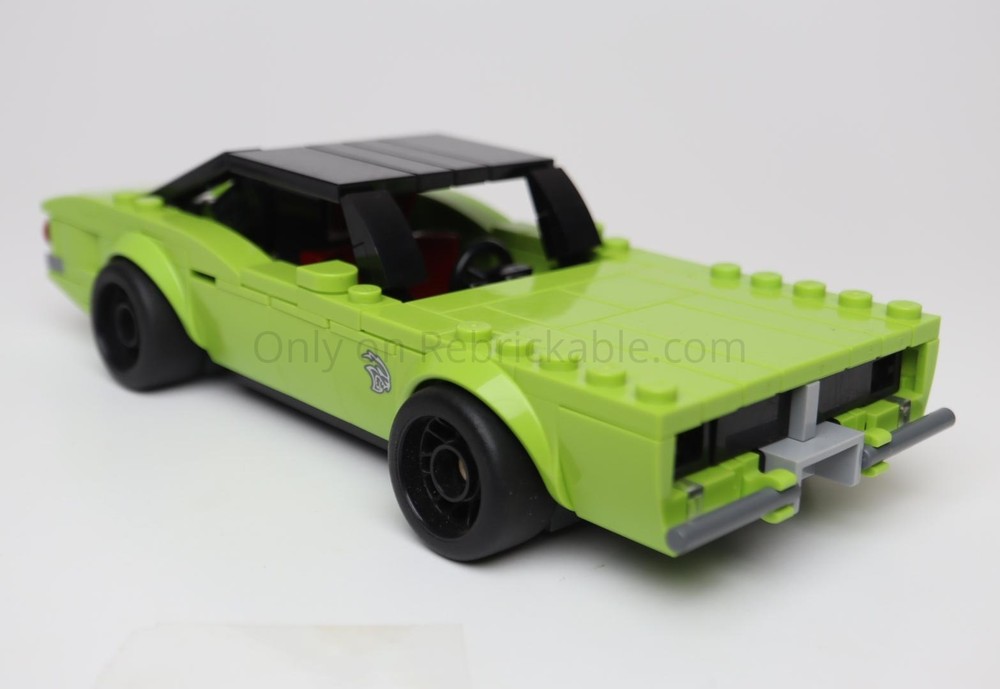 LEGO MOC-237532 77237 Charger R/T Inspired by NJDesign | Rebrickable ...
