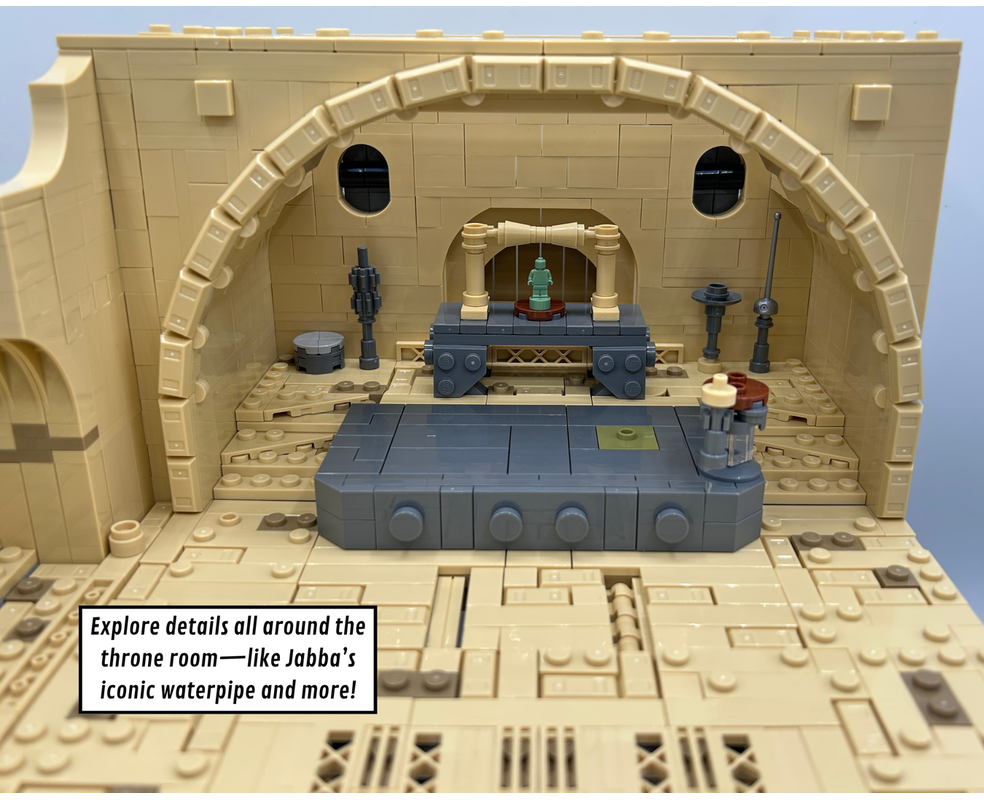 LEGO MOC Throne Room & Rancor Pit (21061 Alternate Model) by codyaner ...