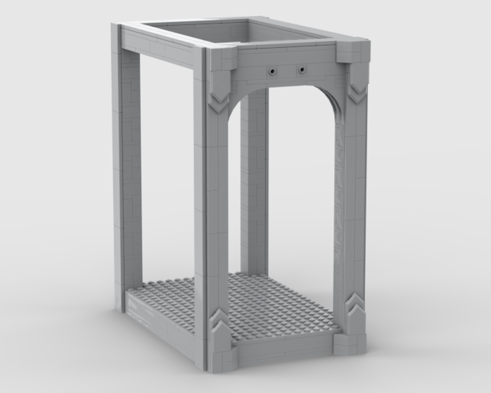 LEGO MOC Book Nook Template by Zeus XVII | Rebrickable - Build with LEGO