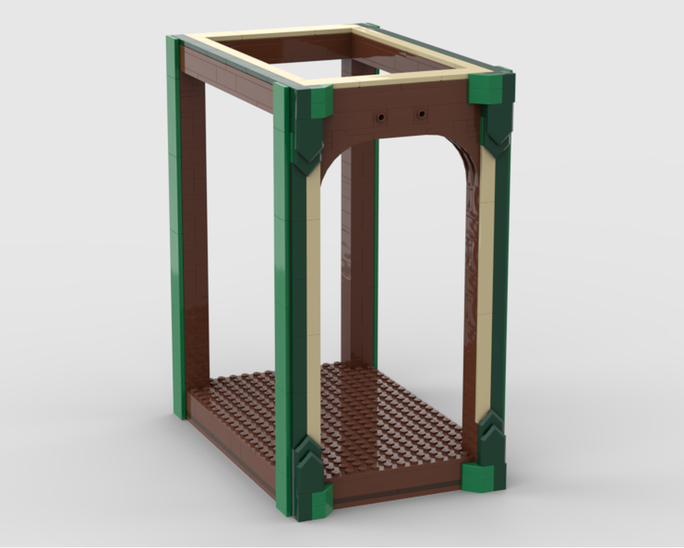 LEGO MOC-237563 Book Nook Template by Zeus XVII | Rebrickable - Build ...