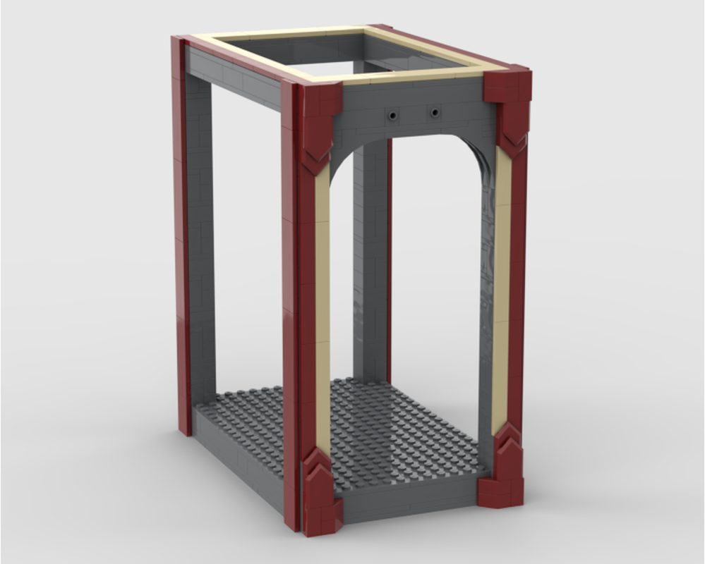 LEGO MOC-237563 Book Nook Template by Zeus XVII | Rebrickable - Build ...