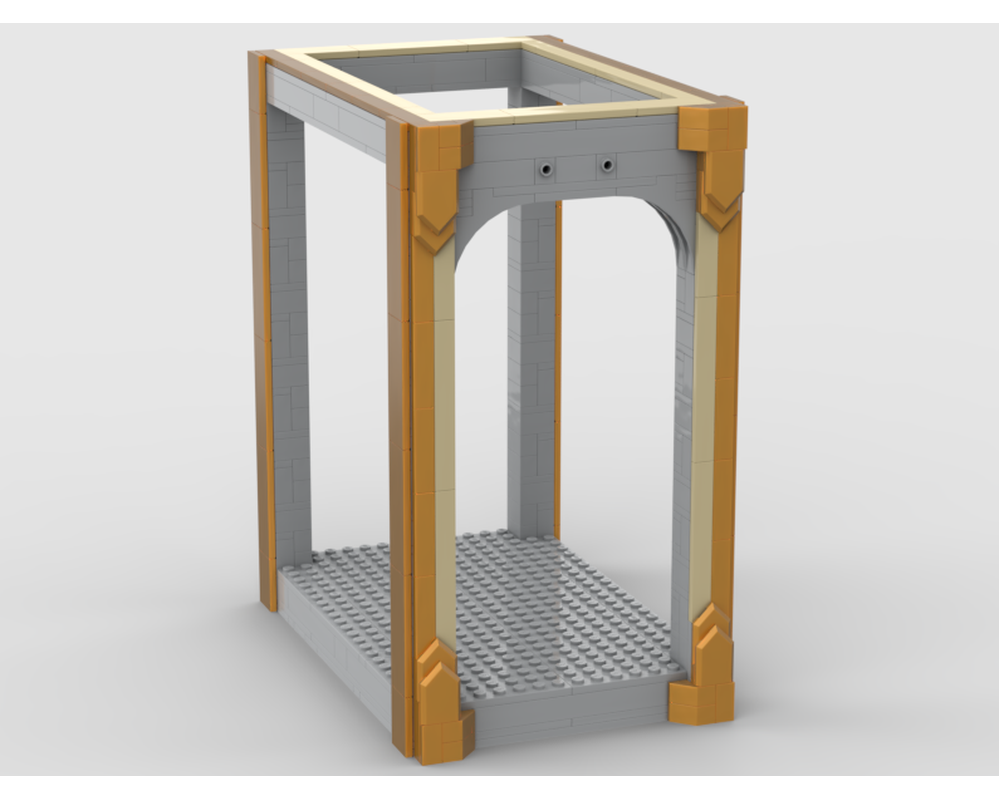 LEGO MOC-237563 Book Nook Template by Zeus XVII | Rebrickable - Build ...