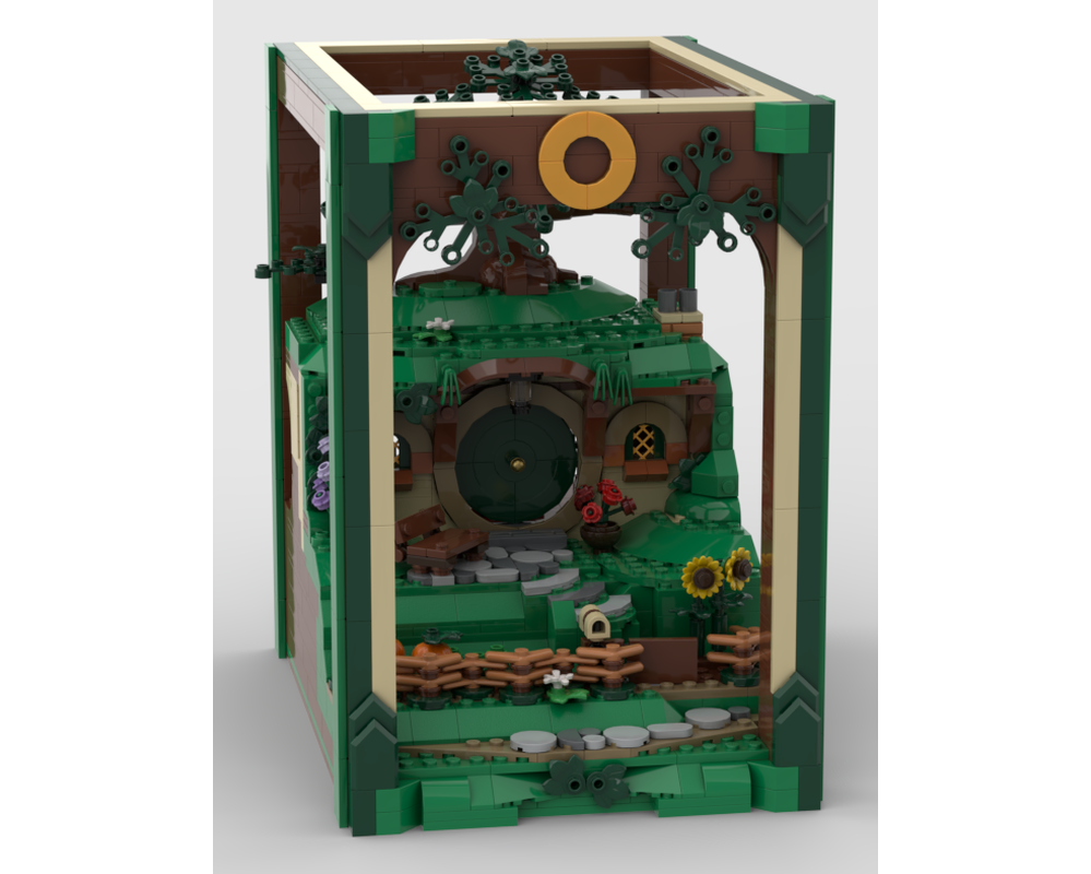 LEGO MOC-237563 Book Nook Template by Zeus XVII | Rebrickable - Build ...