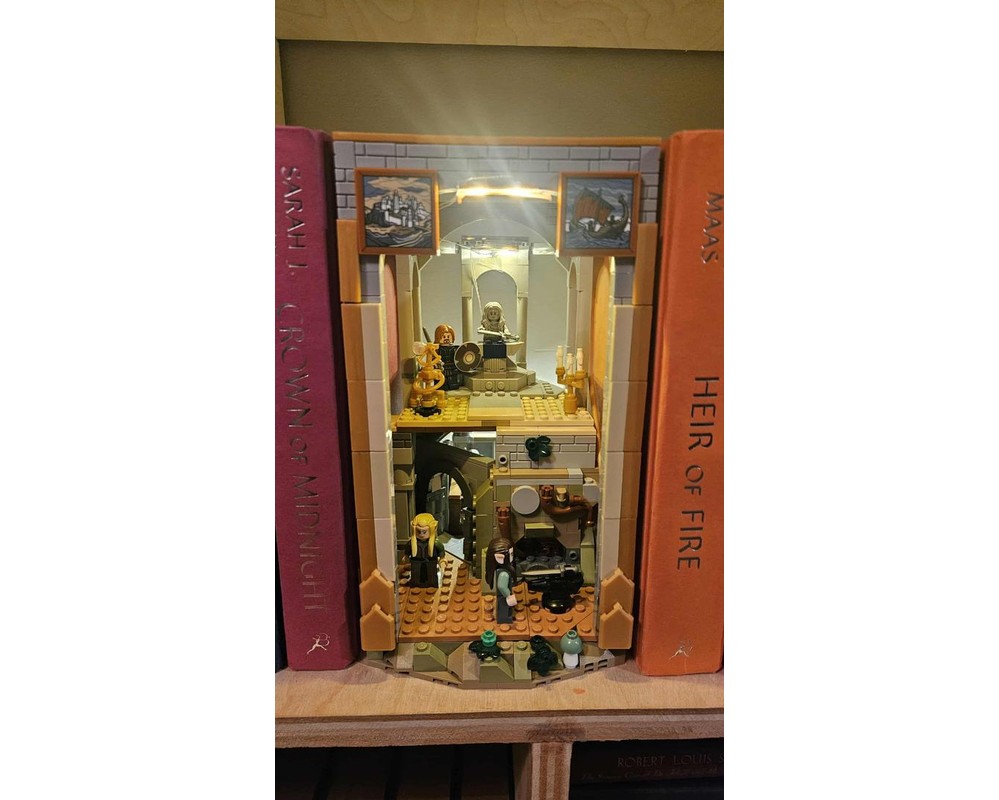 LEGO MOC-237563 Book Nook Template by Zeus XVII | Rebrickable - Build ...