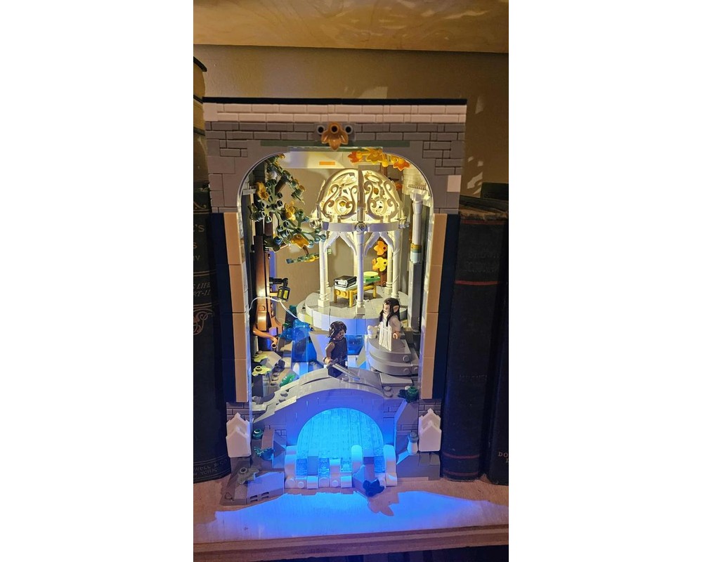 LEGO MOC Book Nook Template by Zeus XVII | Rebrickable - Build with LEGO
