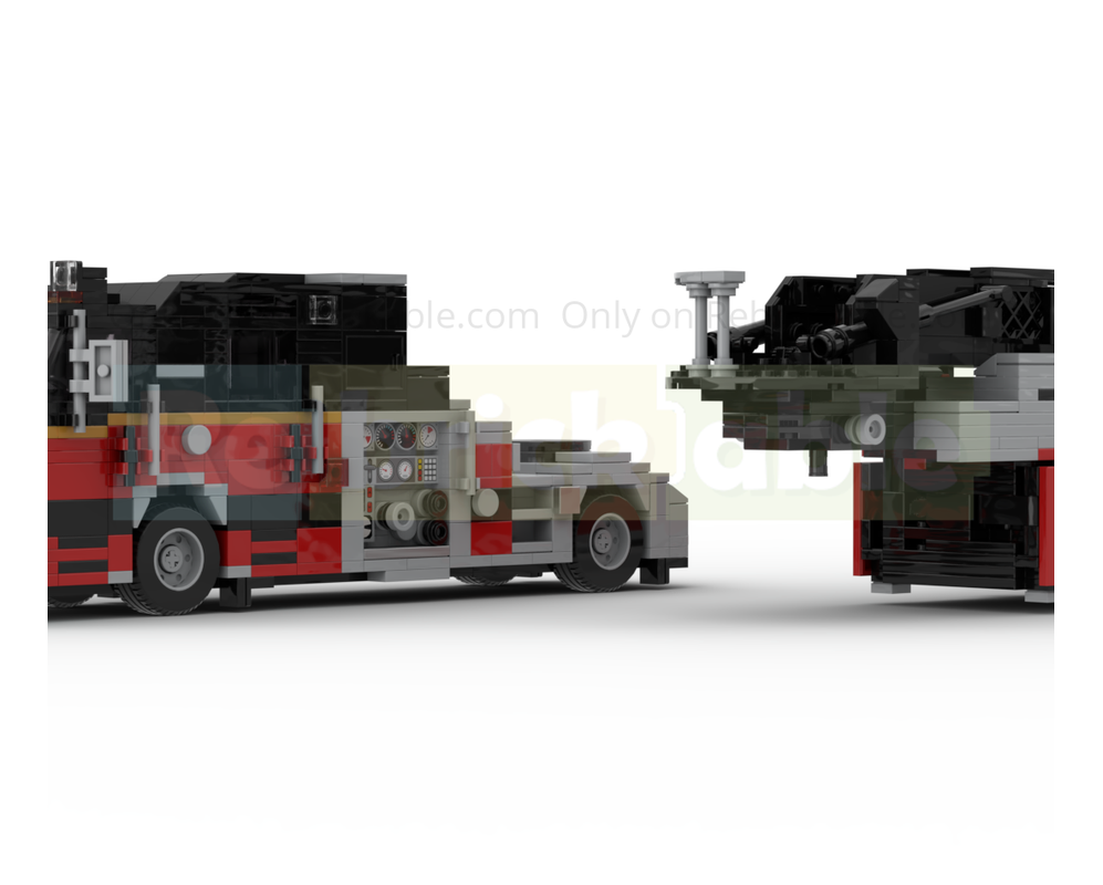 LEGO MOC-237564 Pierce Velocity Tiller Ladder by Silver Ridge ...