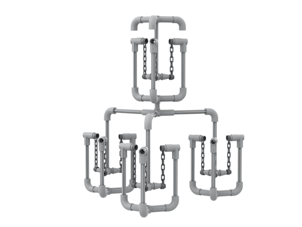 LEGO MOC Chain Sculpture by jemunoz0 | Rebrickable - Build with LEGO