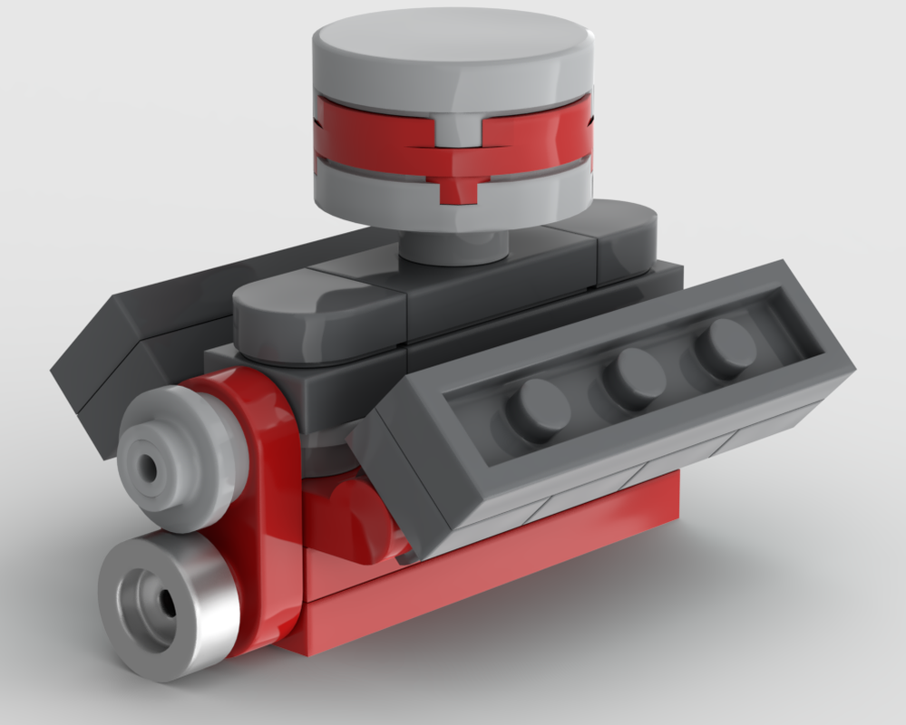 LEGO MOC-237580 7.4L Chevrolet 454 "Big Block" Engine by SRT-8 ...