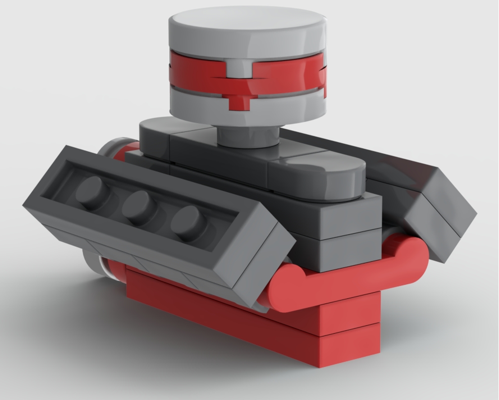 Lego 454 Chevy Engine