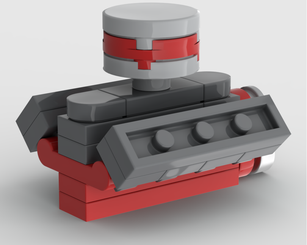 Lego 454 Chevy Engine