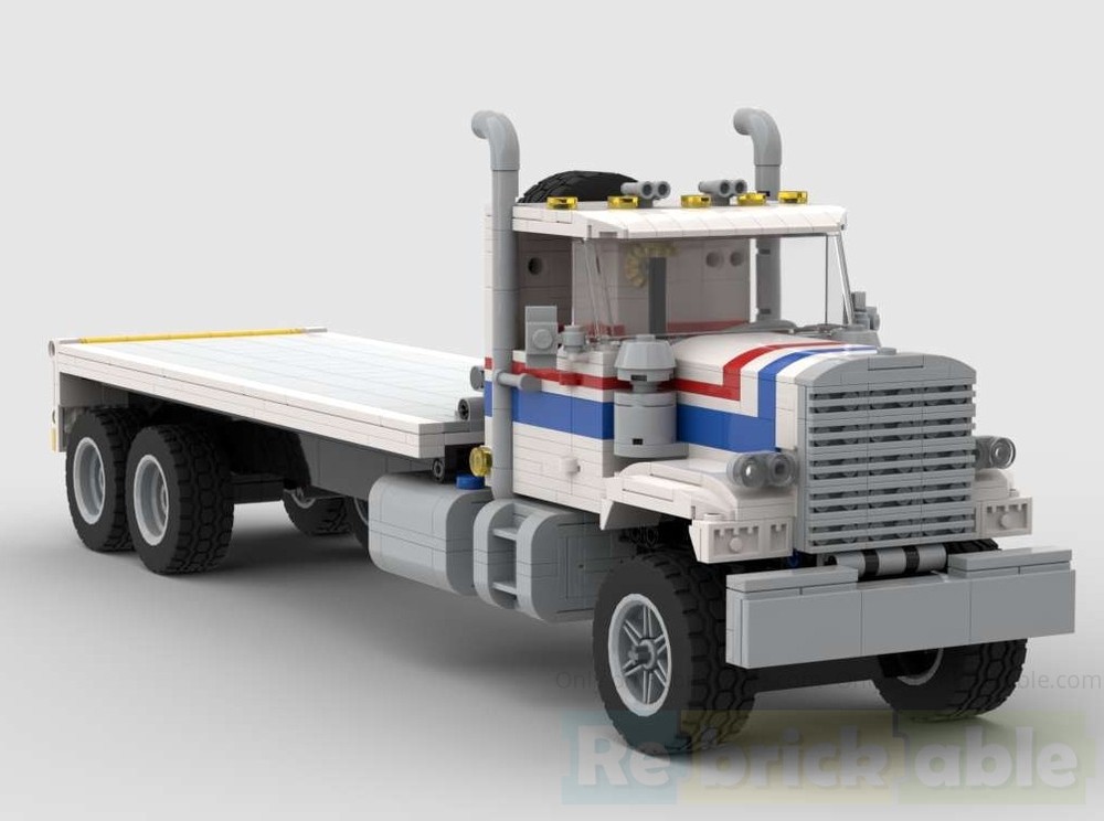 LEGO MOC-237585 5580 Remake Oilfield Bed/Winch Truck by Nikolyakov ...