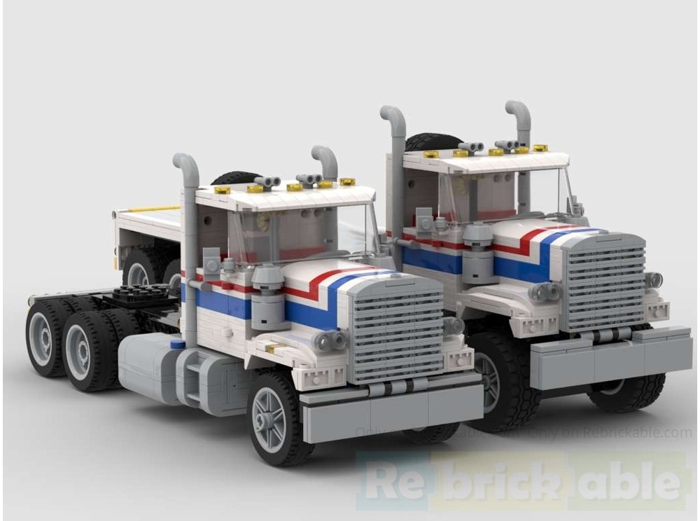 LEGO MOC-237585 5580 Remake Oilfield Bed/Winch Truck by Nikolyakov ...