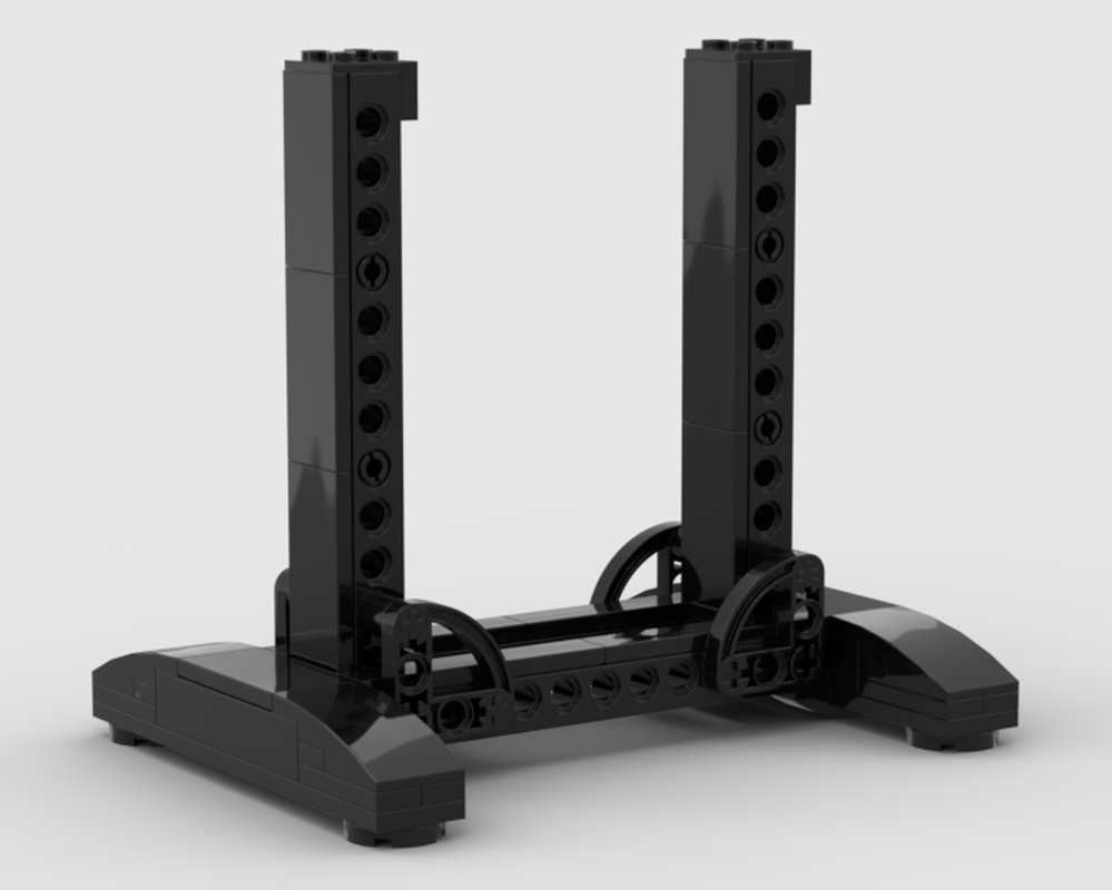 LEGO MOC-237593 Display Stand for X-Jet by Icehole | Rebrickable ...