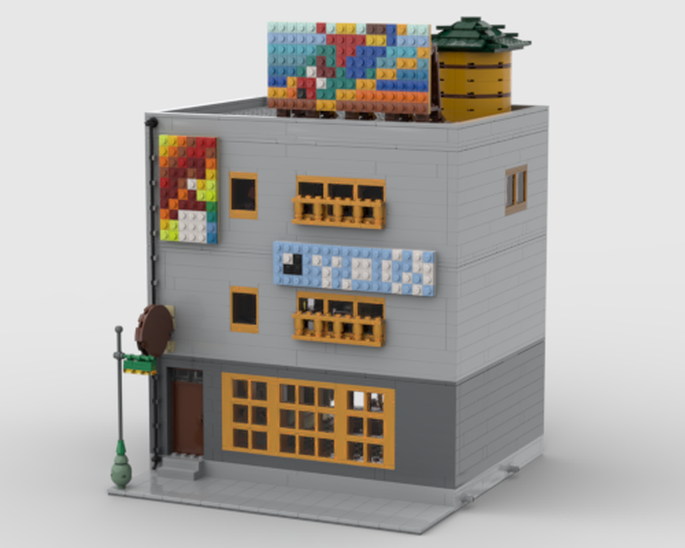 LEGO MOC-237599 Grand Sensei Dareth's Mojo Dojo by Mr_Vanswee ...