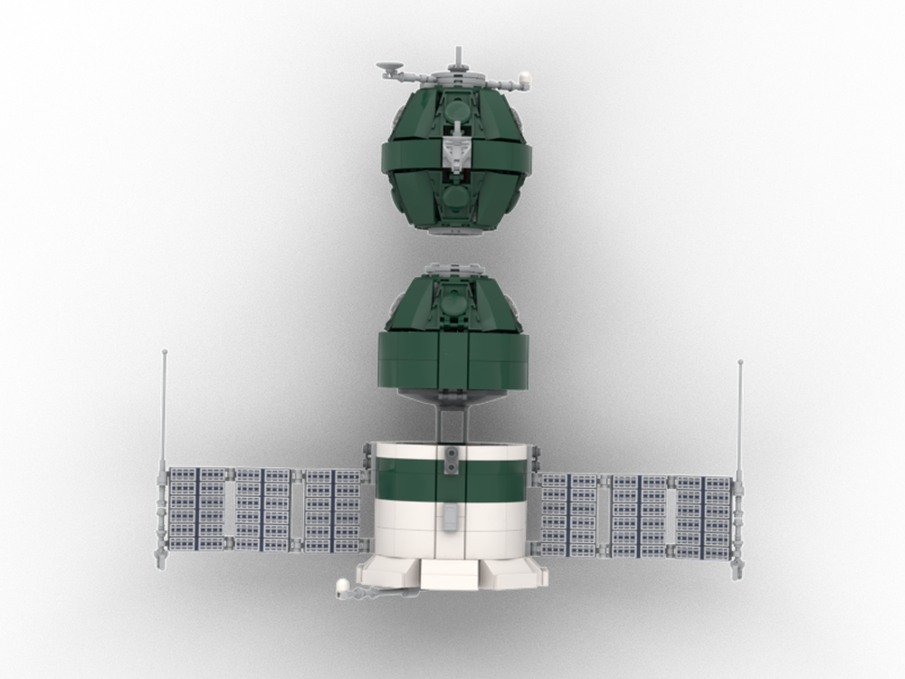 LEGO MOC Soyuz Spacecraft - Minifigure Scale by TheStarshipGarage ...