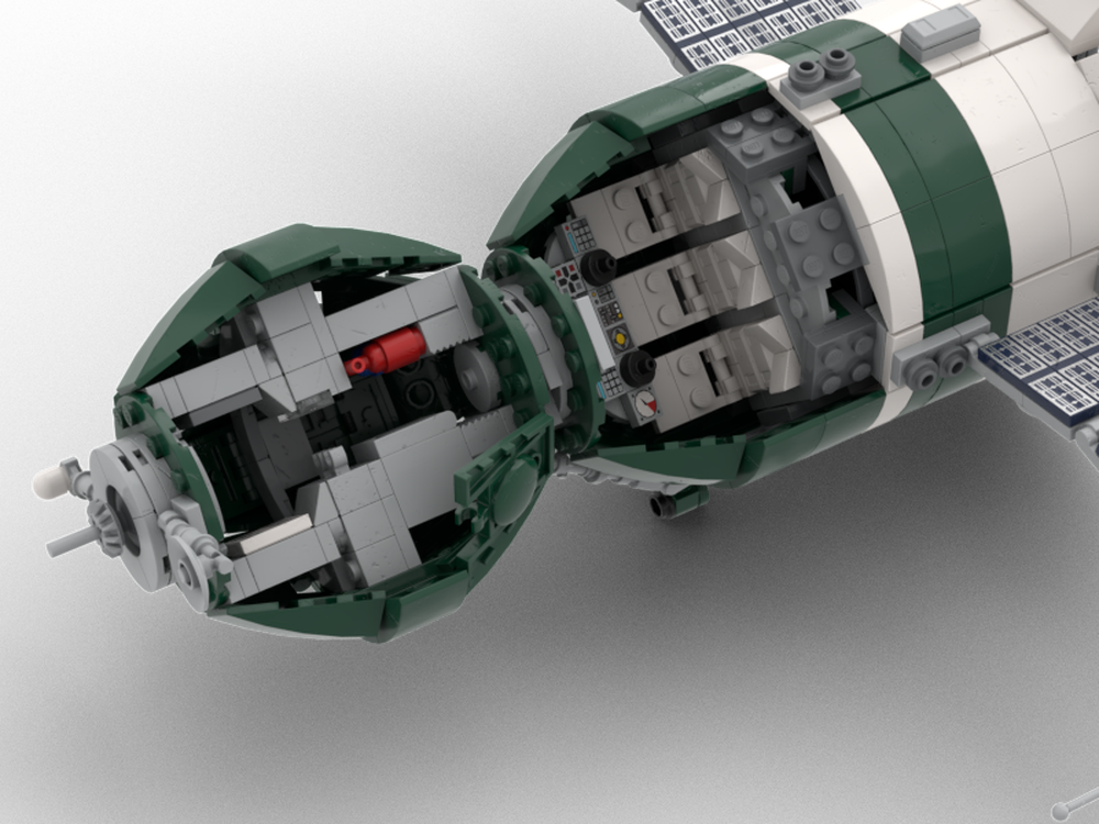 LEGO MOC-237606 Soyuz Spacecraft - Minifigure Scale by ...