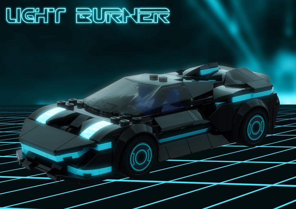 LEGO MOC Light Burner – TRON by Pfundjj | Rebrickable - Build with LEGO