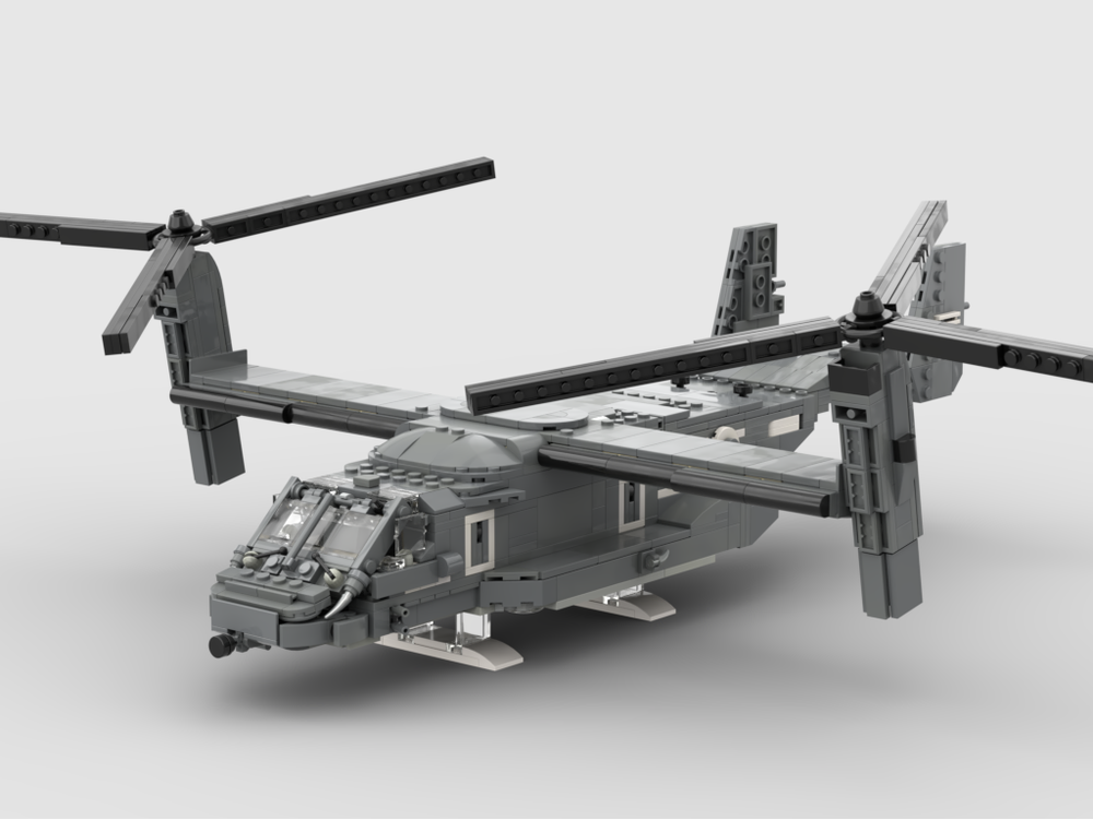 LEGO MOC Bell Boeing CV-22 Osprey (AFSOC) by BasicBuilder23 ...