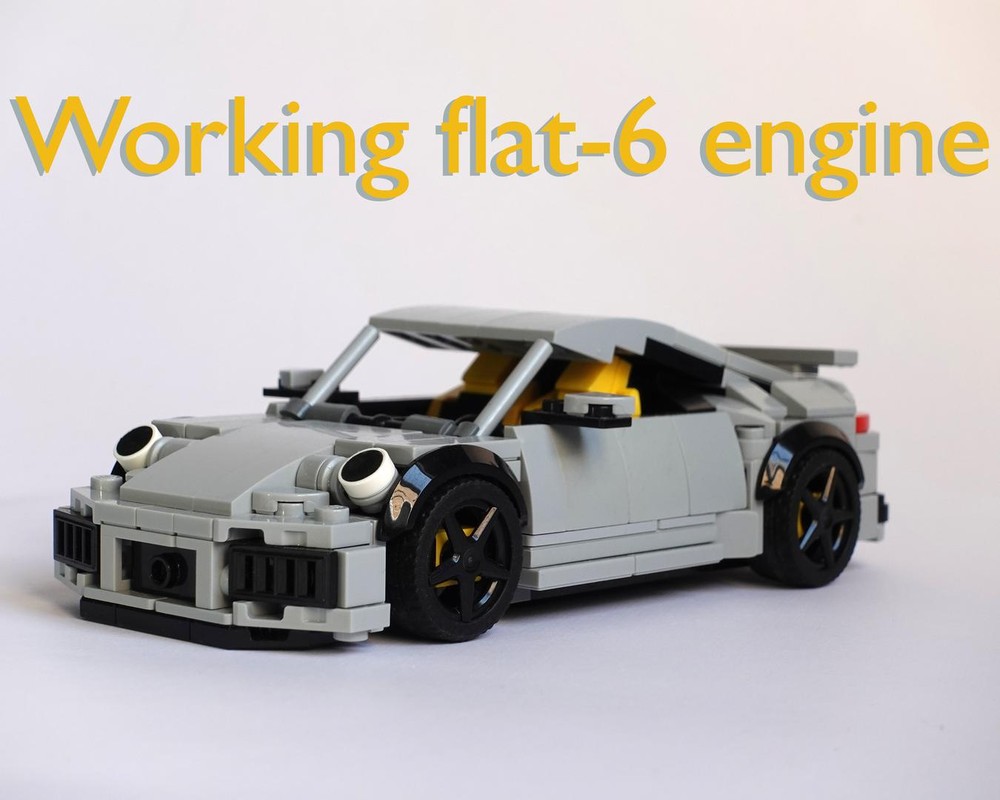 LEGO MOC-237633 Porsche 911 Turbo S by legofan07 | Rebrickable - Build ...