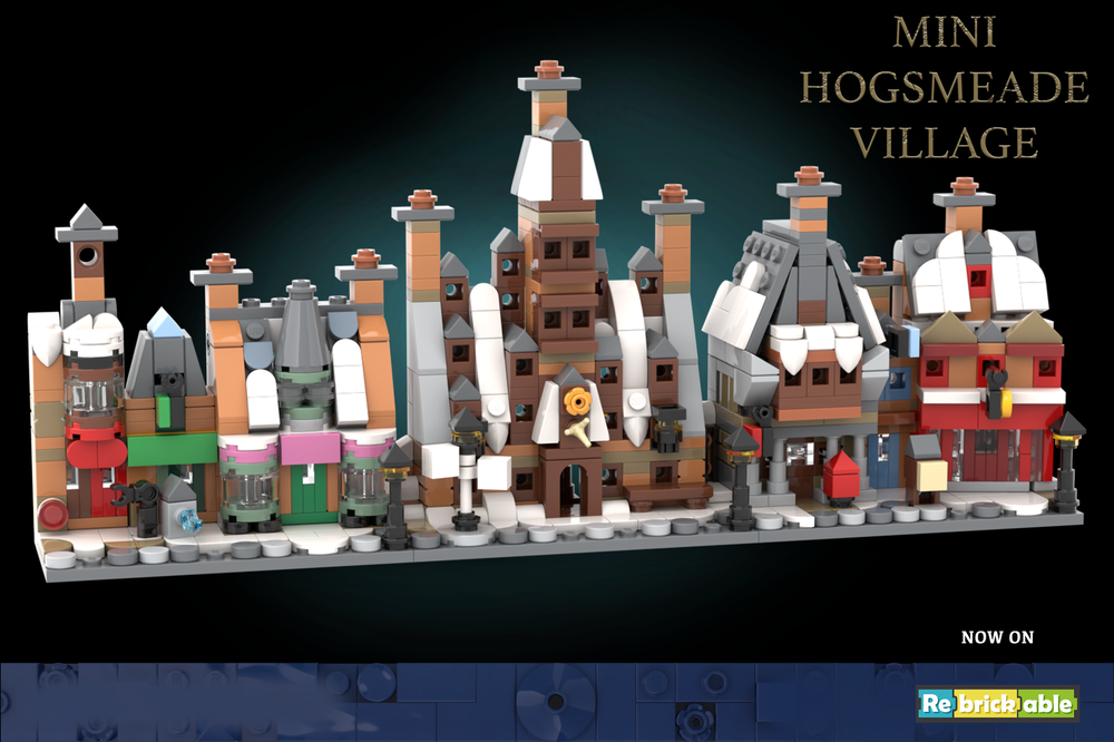 LEGO MOC-237634 Mini HP Hogsmeade Village by christromans | Rebrickable ...