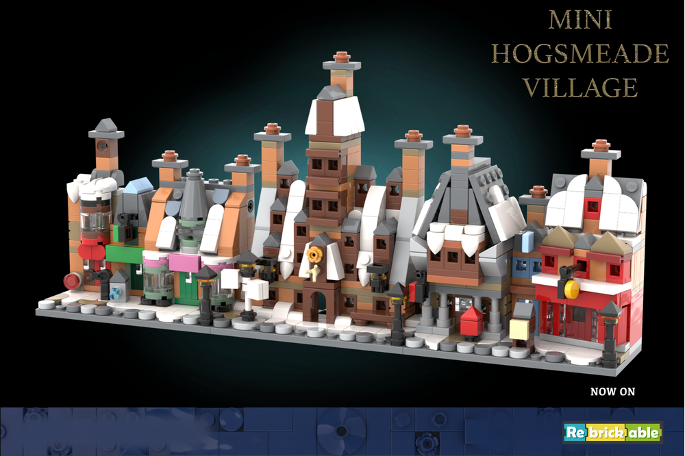 LEGO MOC-237634 Mini HP Hogsmeade Village by christromans | Rebrickable ...
