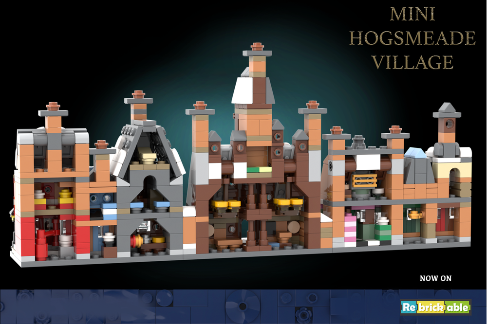 LEGO MOC-237634 Mini HP Hogsmeade Village by christromans | Rebrickable ...