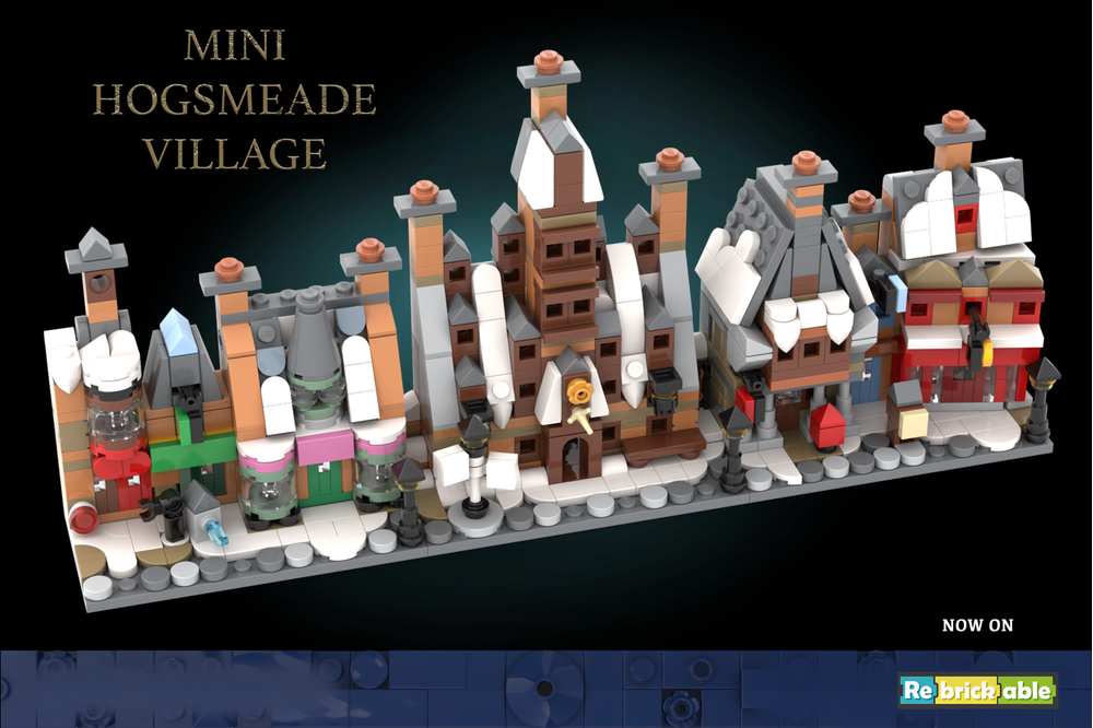 LEGO MOC-237634 Mini HP Hogsmeade Village by christromans | Rebrickable ...