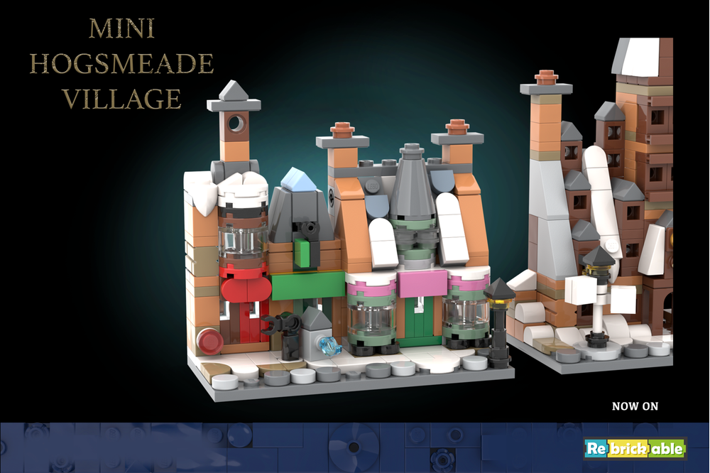 LEGO MOC-237634 Mini HP Hogsmeade Village by christromans | Rebrickable ...