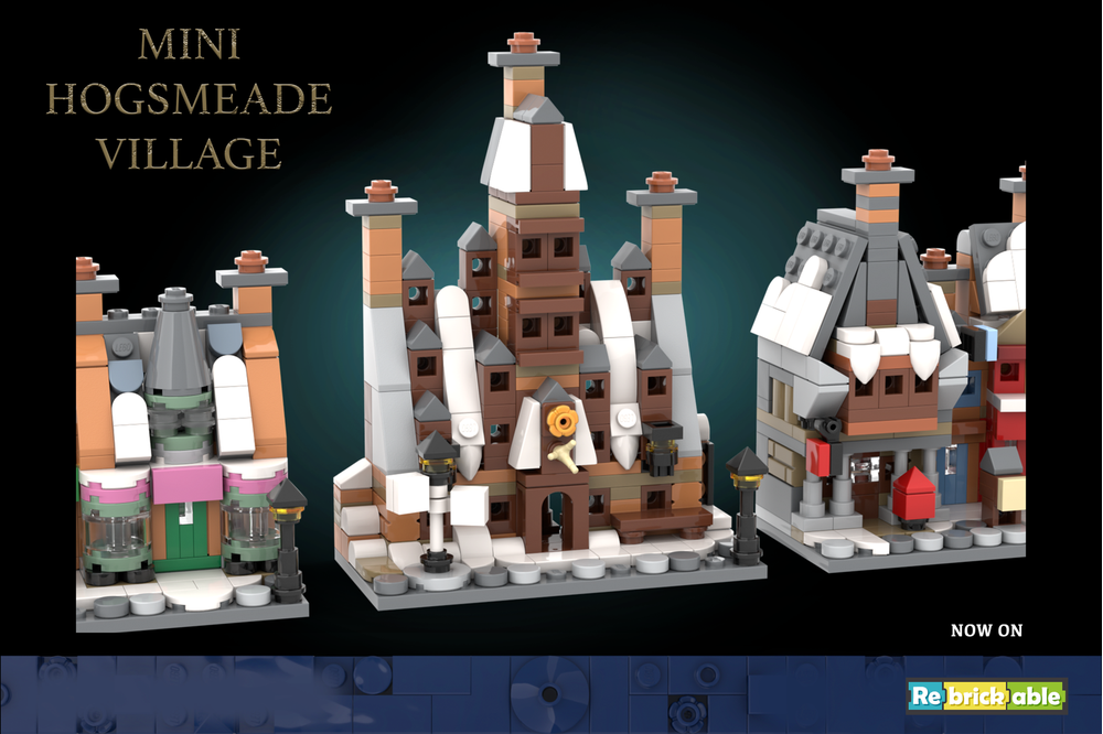 LEGO MOC-237634 Mini HP Hogsmeade Village by christromans | Rebrickable ...