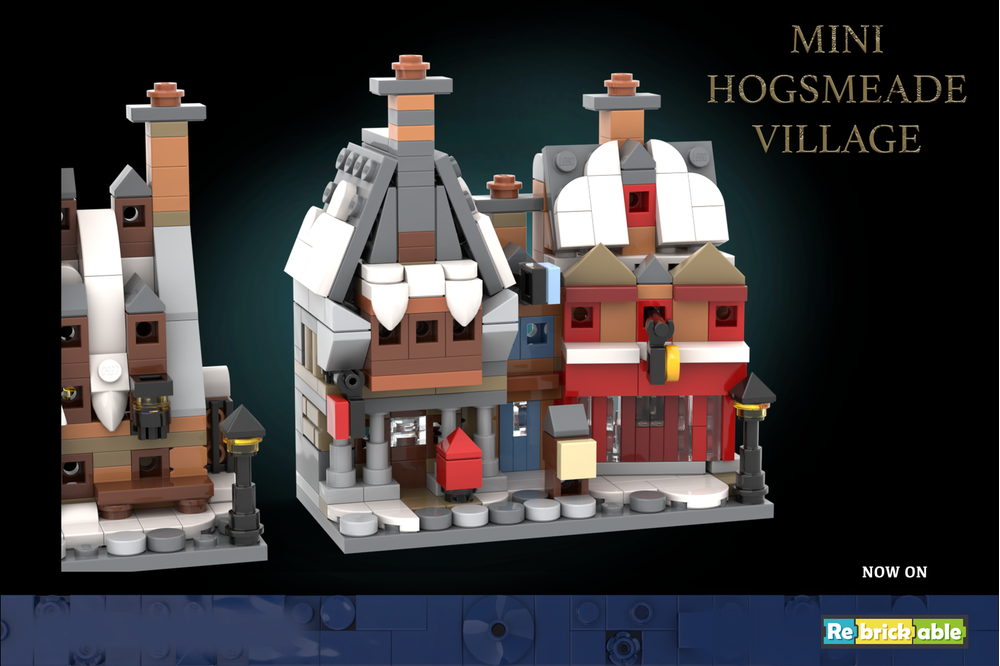 LEGO MOC-237634 Mini HP Hogsmeade Village by christromans | Rebrickable ...