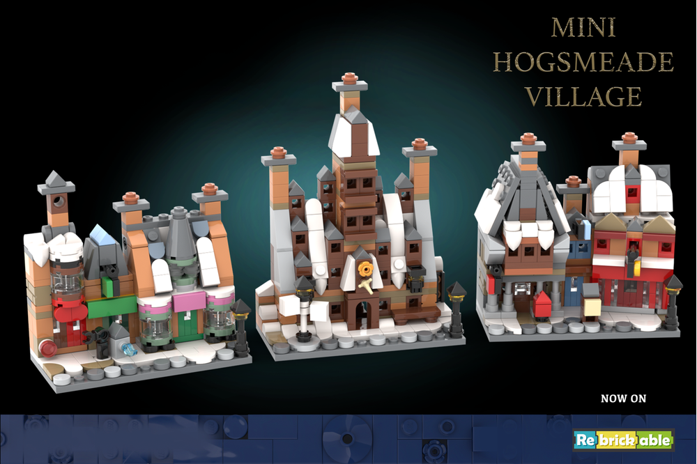 LEGO MOC-237634 Mini HP Hogsmeade Village by christromans | Rebrickable ...